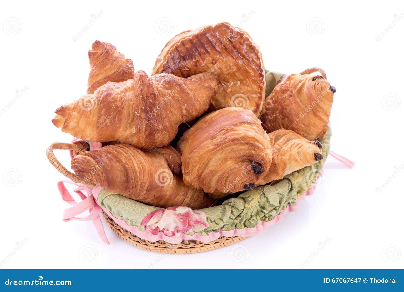Fresh french pastry stock image. Image of calories, croissant - 67067647