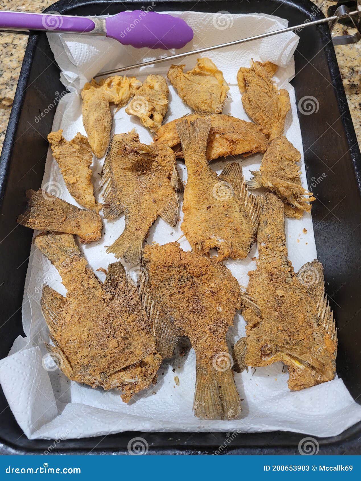 Fresh Fried Brim in Raw State Stock Image - Image of natural, fish ...