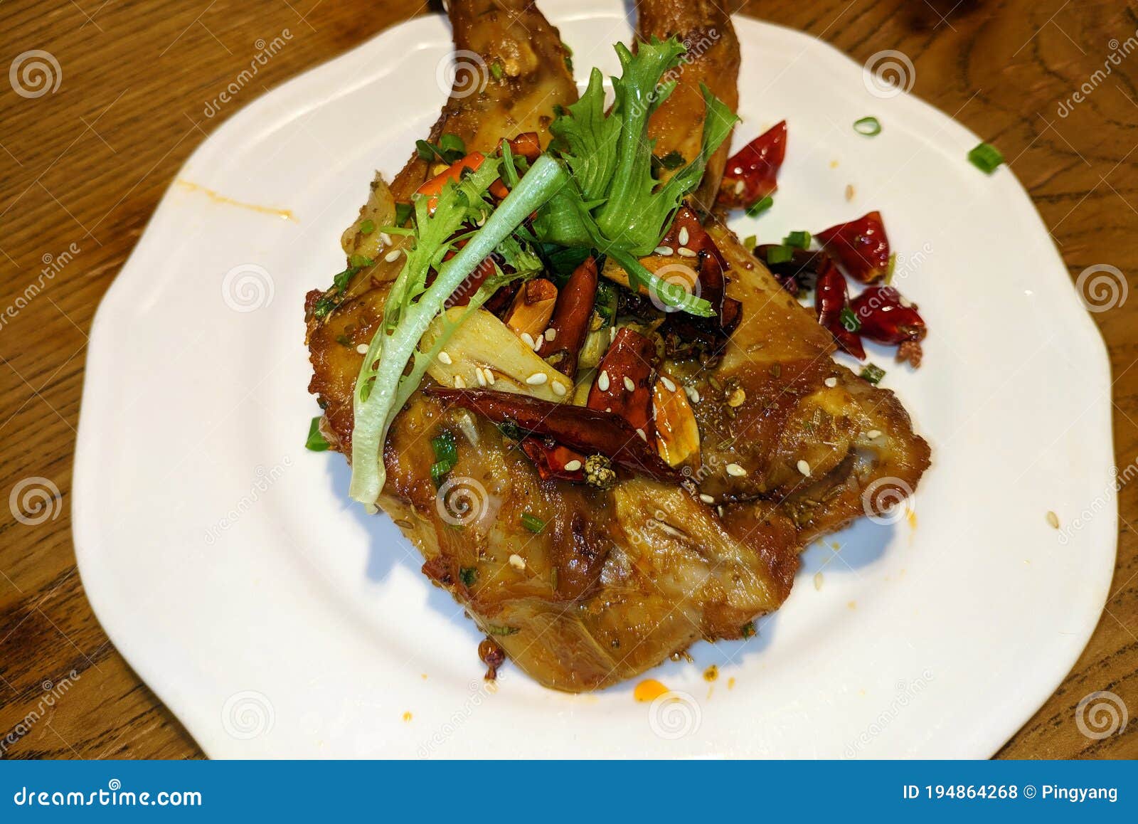 Fried Rabbit Stock Photography | CartoonDealer.com #48850406