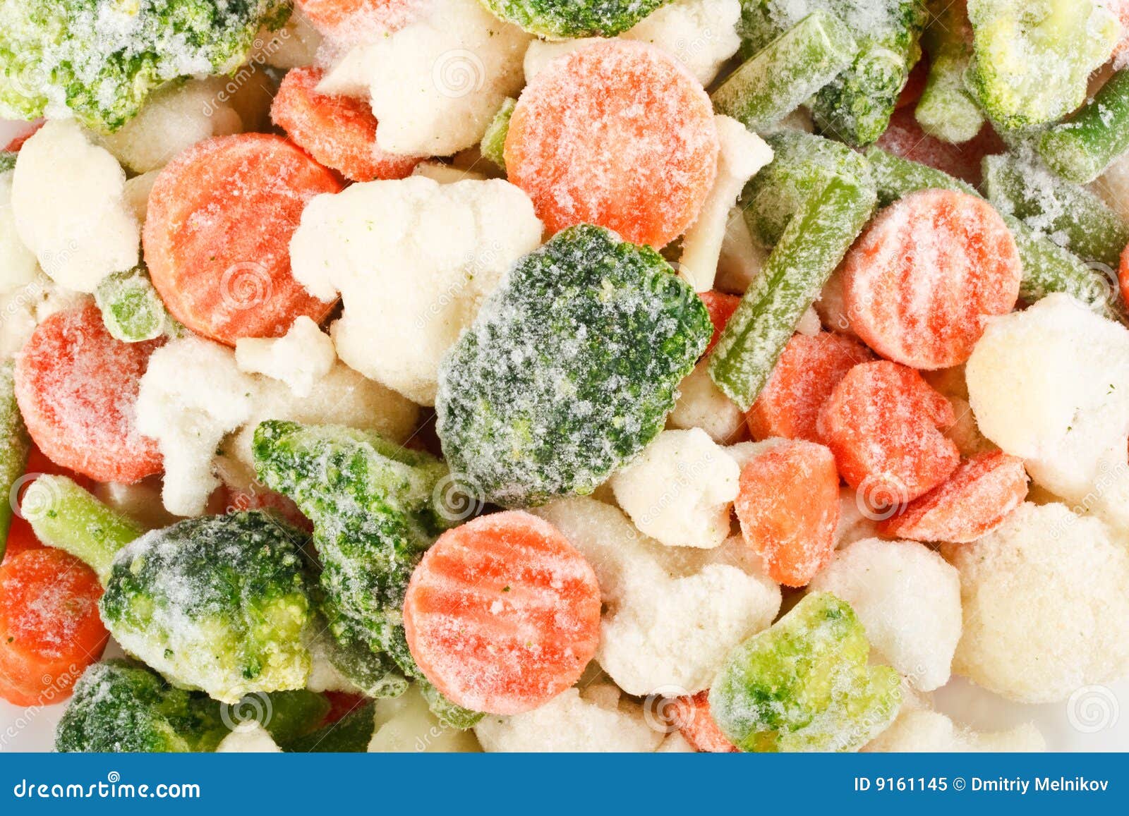 Fresh frozen vegetables stock image. Image of closeup - 9161145