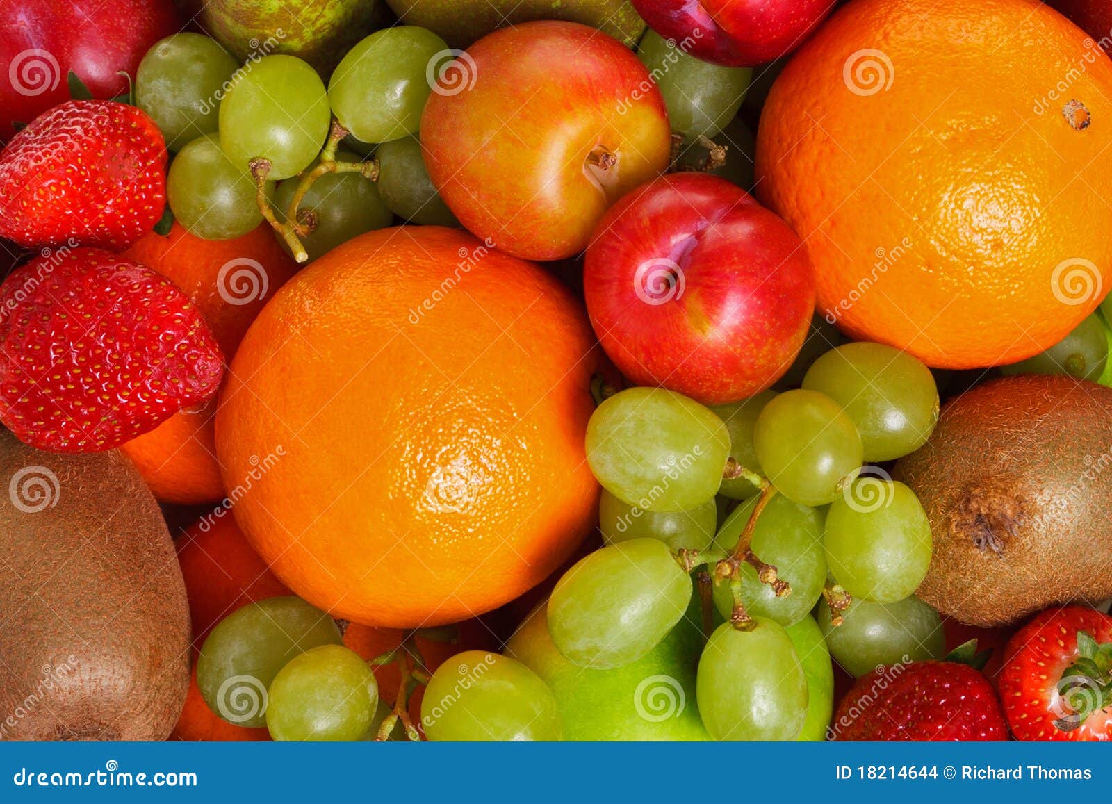 Fresh fruit stock photo. Image of mixture, selection - 18214644