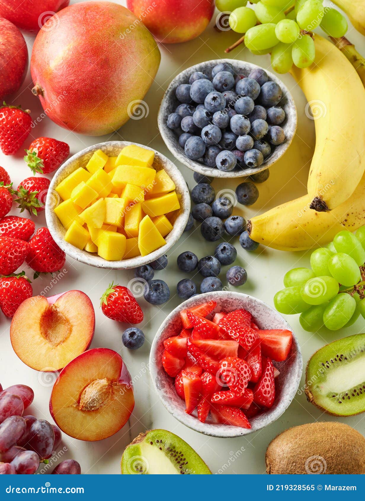 Fruit Berries Of Shadbush Shrub Amelanchier Also Known As Serviceberry ...