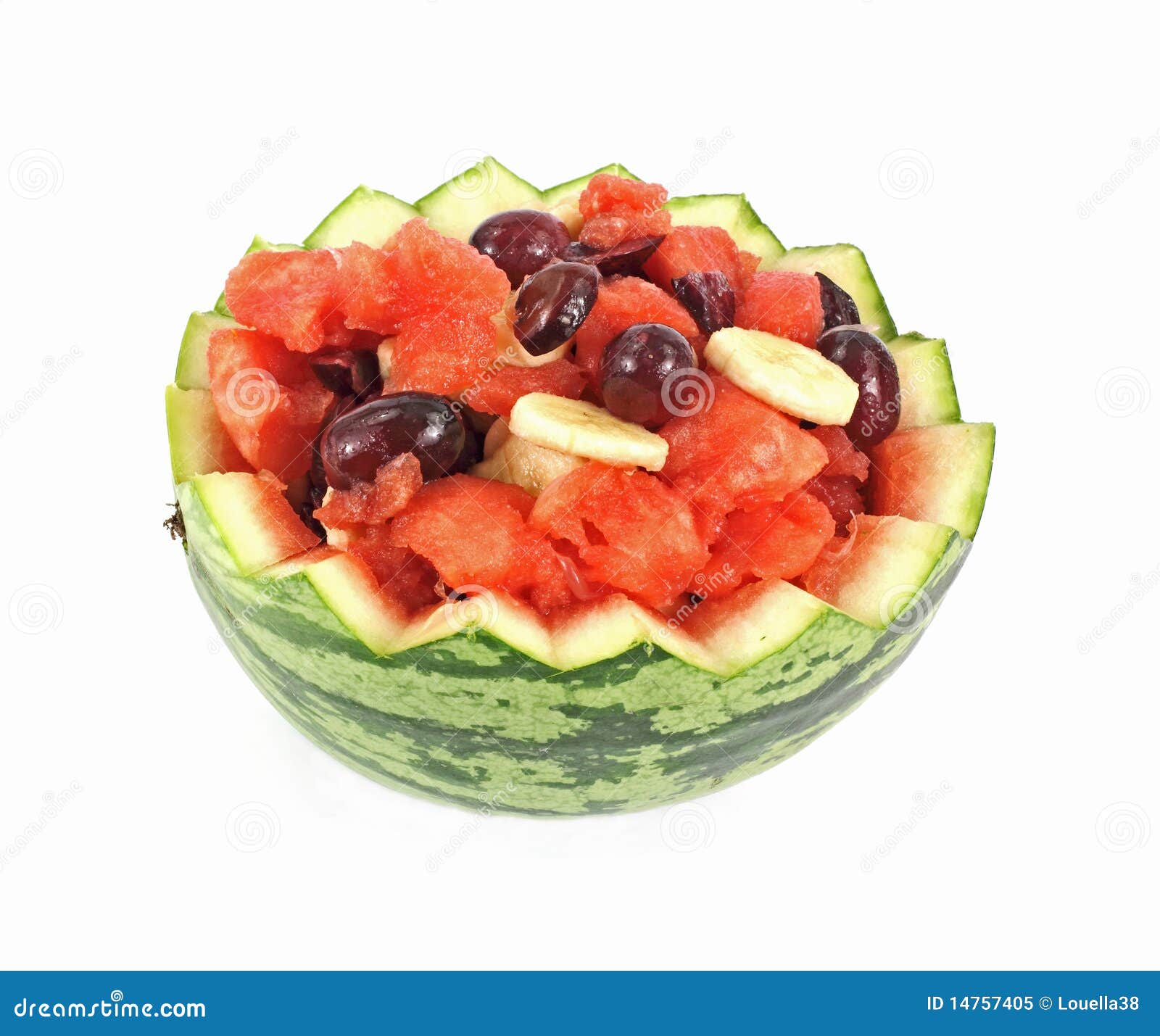 Fresh Fruit Bowl stock image. Image of banana, food, view - 14757405