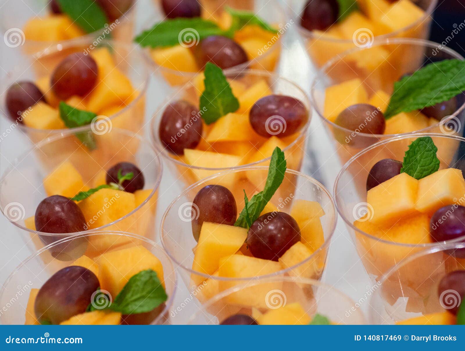 Fresh Fruit Cocktails stock image. Image of vegetarian - 140817469