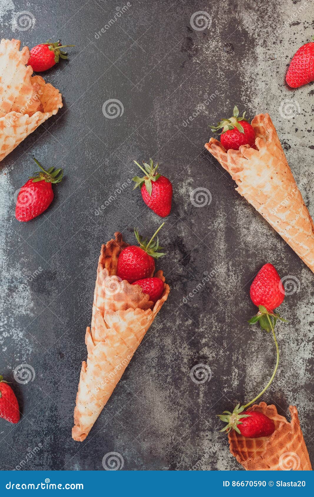 Fresh Fruit Cones stock photo. Image of rustic, fruit - 86670590