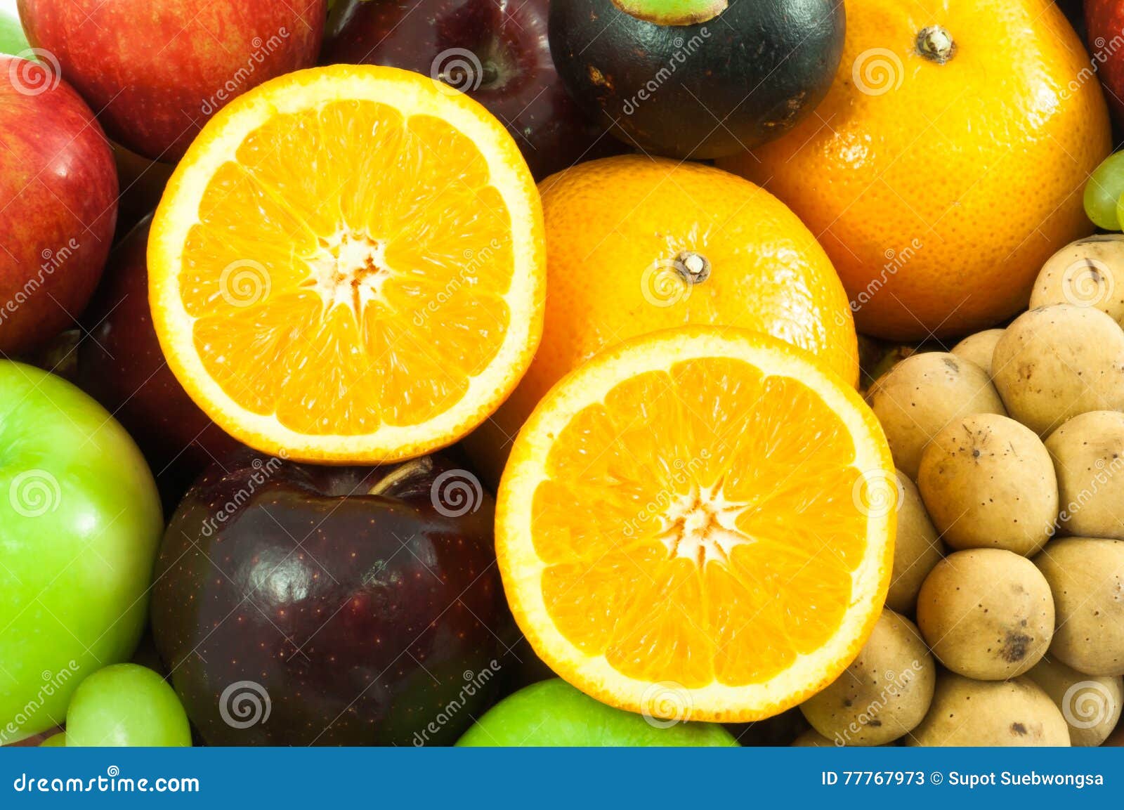 Fresh Fruit Grouped stock image. Image of agricultural - 77767973