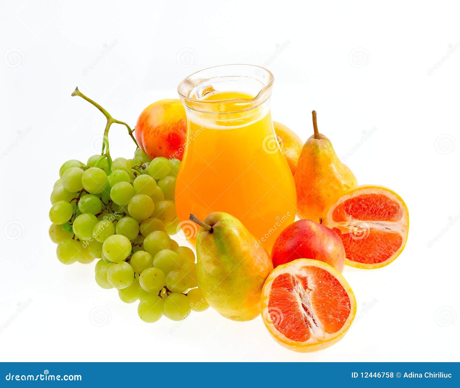 Fresh fruit juice stock photo. Image of drink, cold, citrus - 12446758