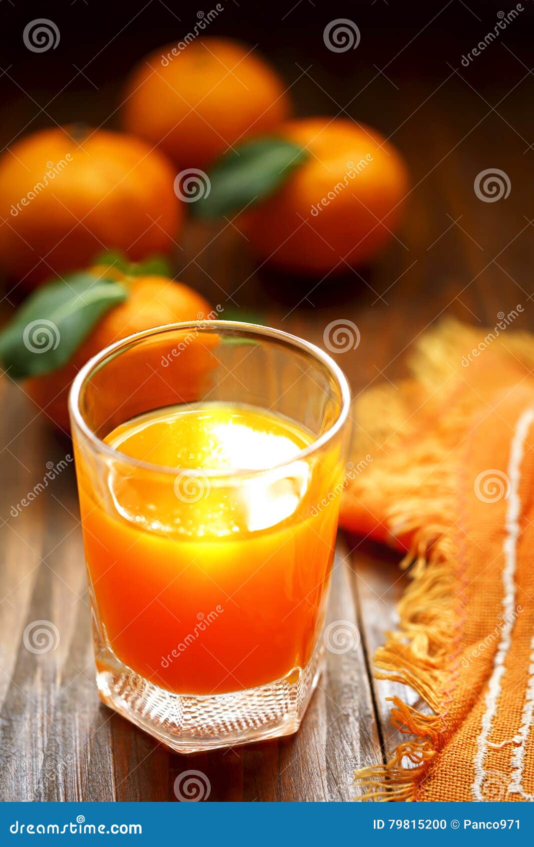 Fresh Fruit Juice with Orange Stock Photo - Image of healthy, closeup ...