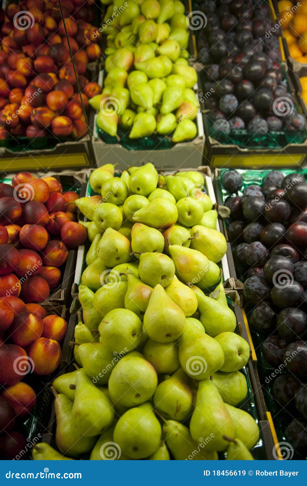 Fresh Fruit Market stock image. Image of multi, coloured - 18456619