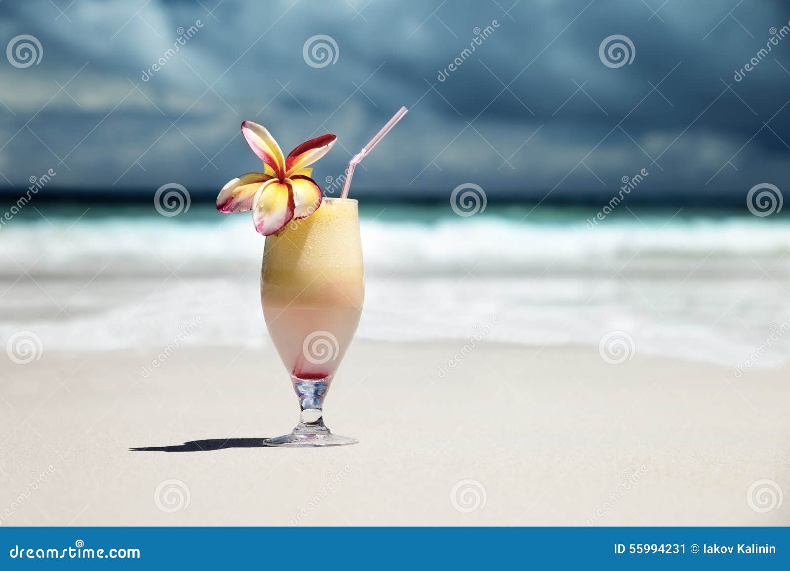Fresh Fruit Mix of Juices on a Beach Stock Image - Image of nature ...