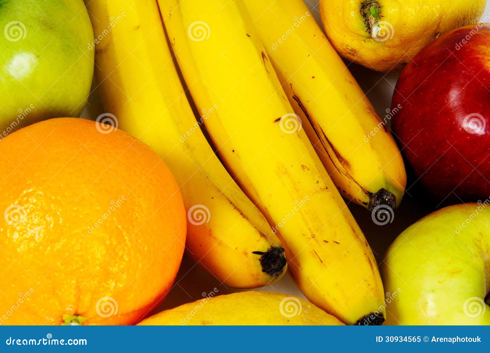 Fresh fruit selection. stock image. Image of white, ripe - 30934565