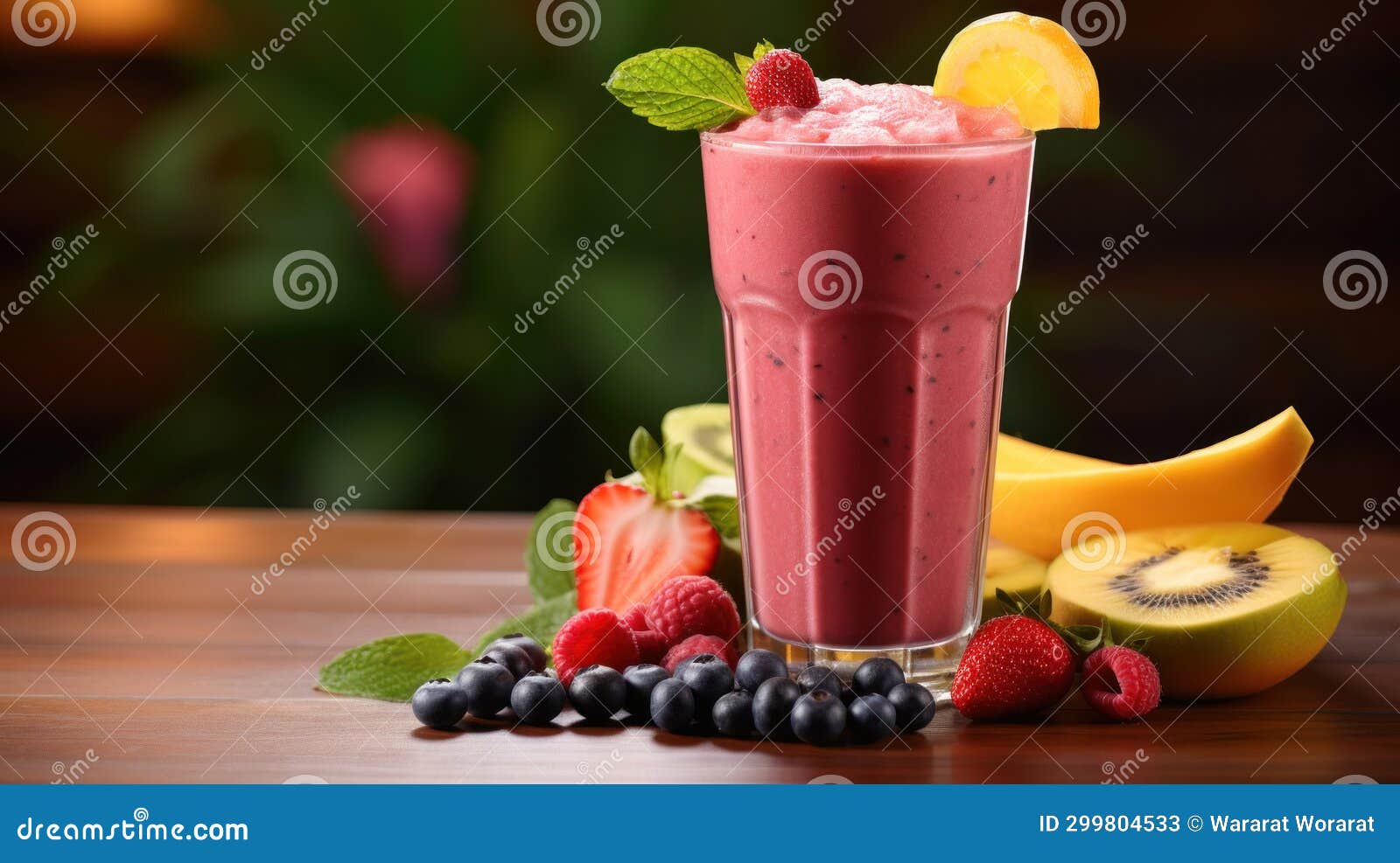 A fresh fruit smoothie stock illustration. Illustration of beverage ...