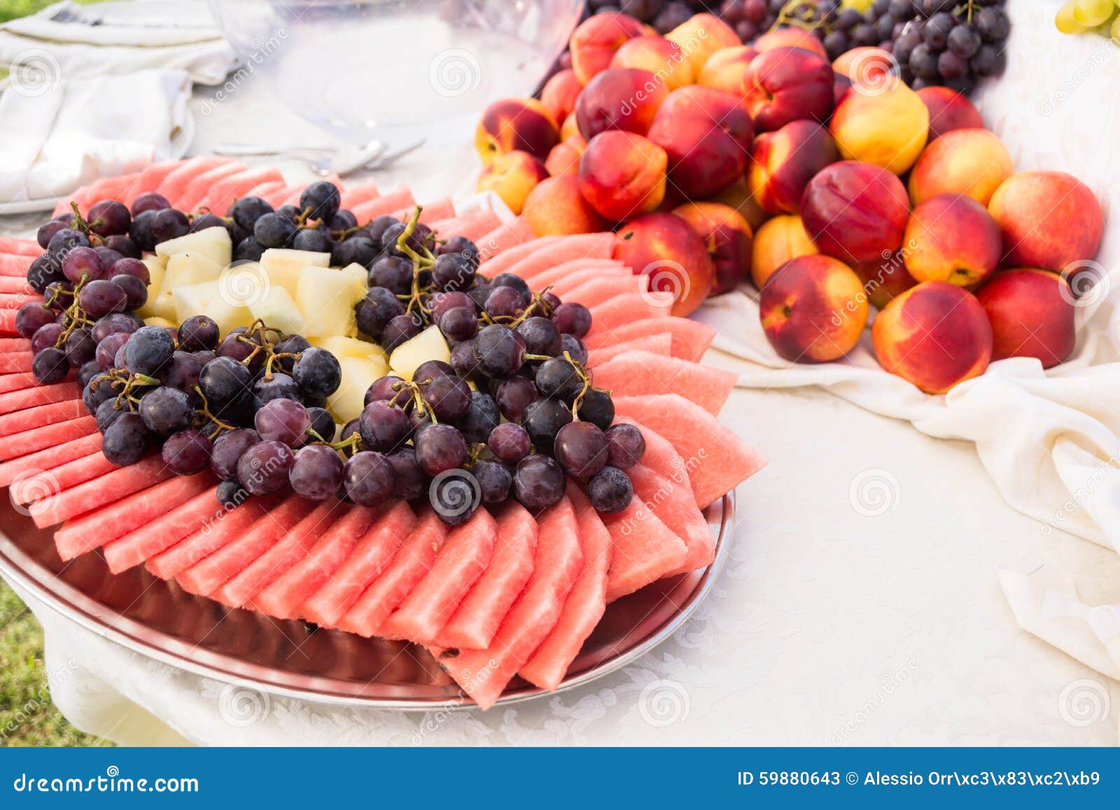 Fresh fruits buffet stock image. Image of table, carbohydrate - 59880643