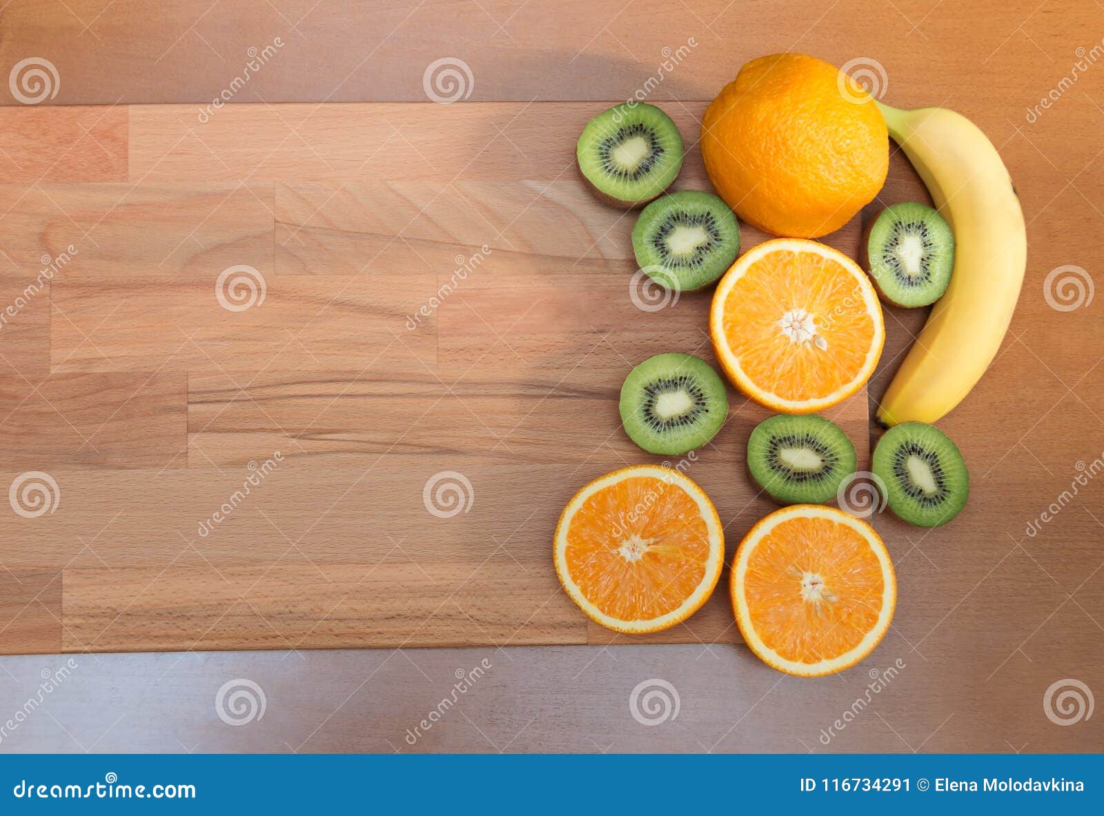 Fresh Fruits on Cutting Board. Stock Image - Image of ripe, fresh ...