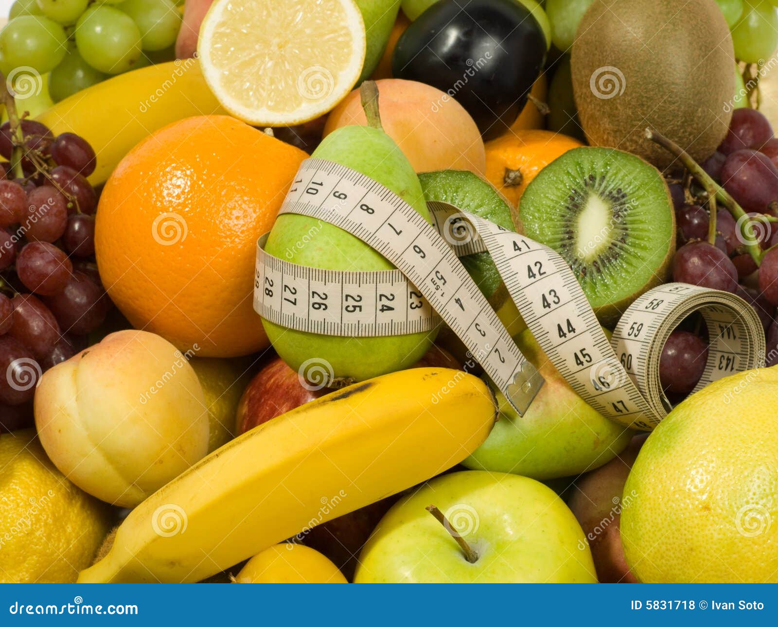 Fresh Fruits & Diet stock photo. Image of peach, plum - 5831718