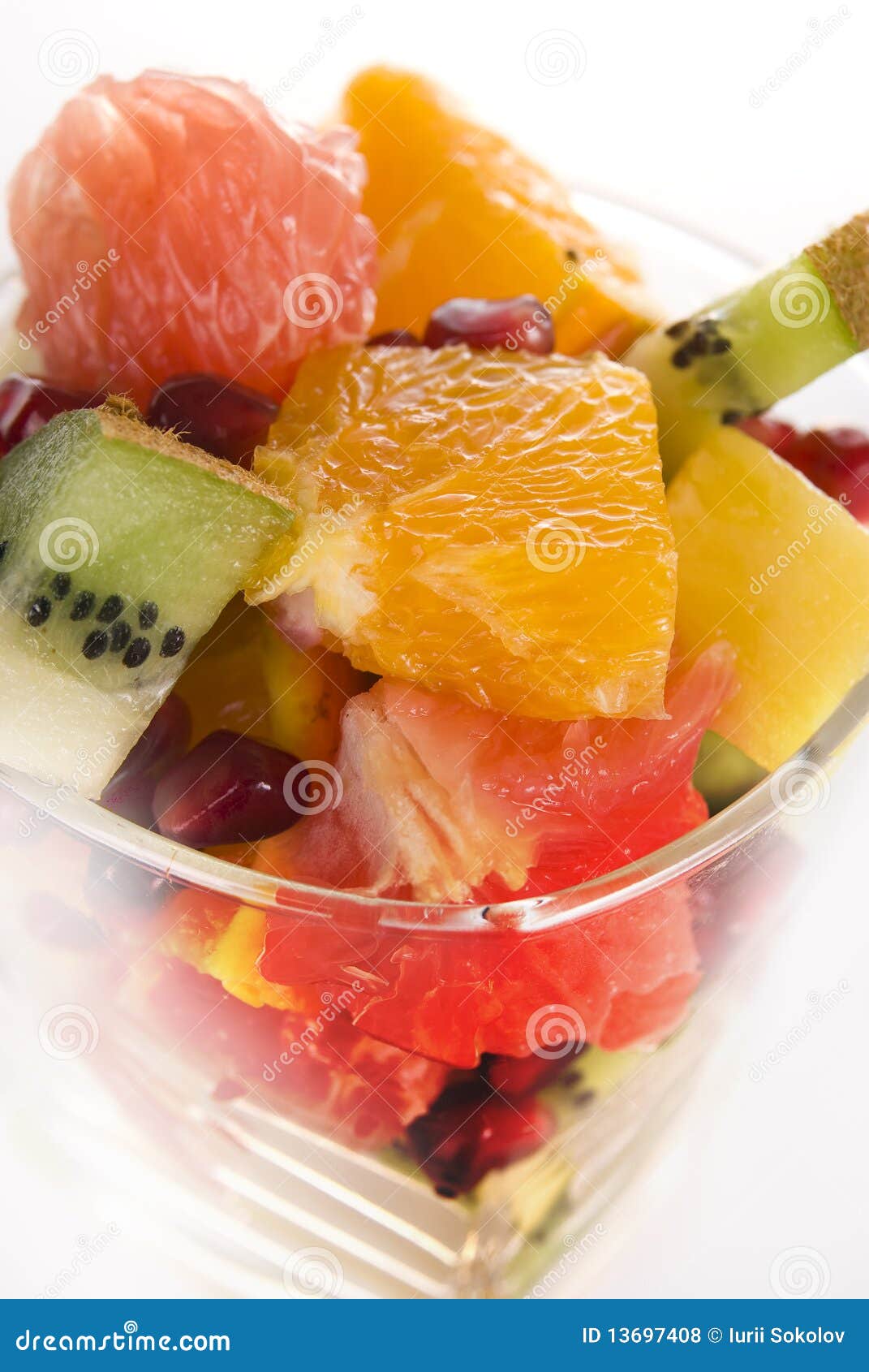 Fresh fruits in glass stock photo. Image of color, fruit - 13697408
