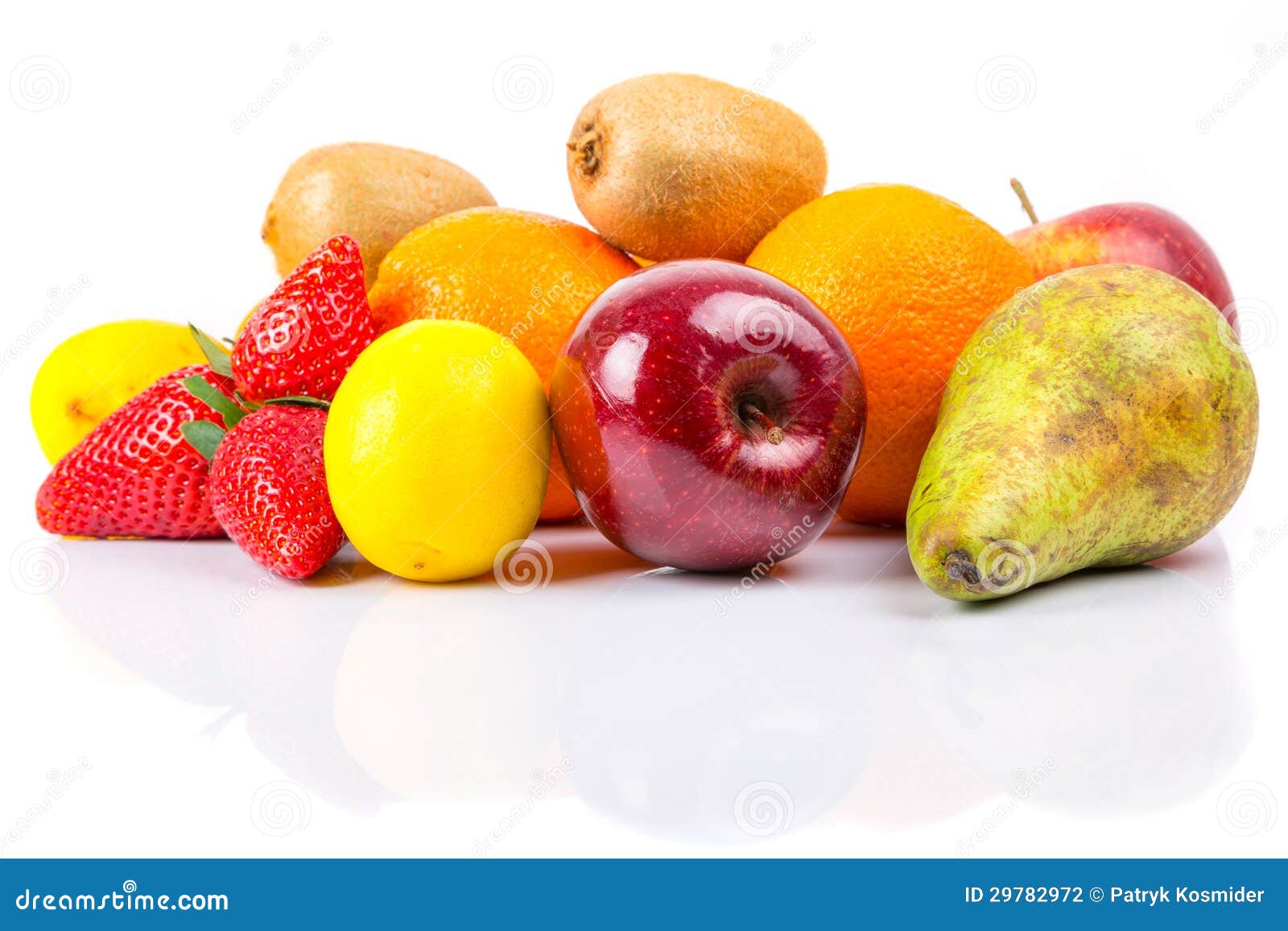 Healthy fruits selection stock photo. Image of exotic - 29782972
