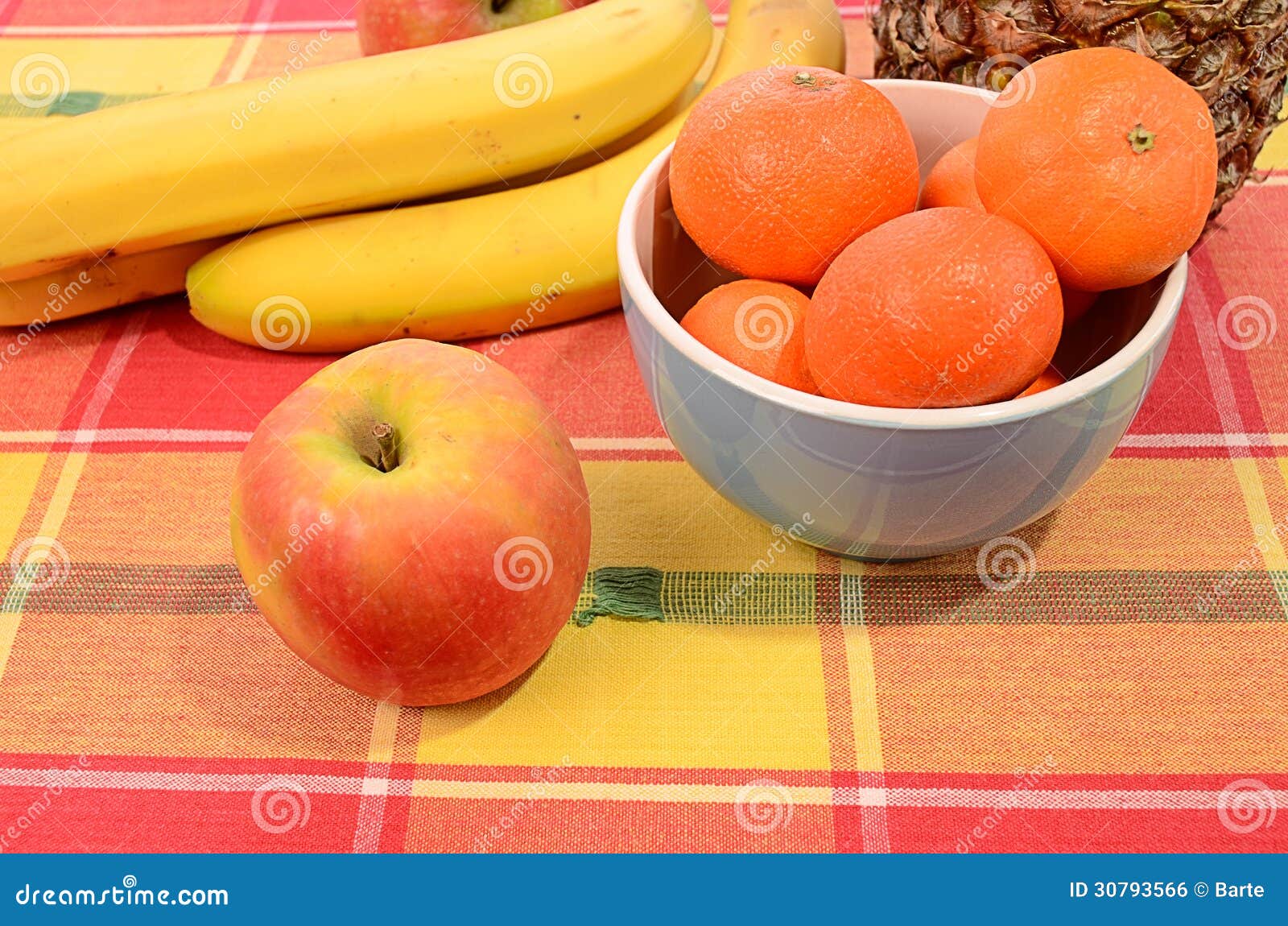 Fresh fruits on a table stock photo. Image of tangerine - 30793566