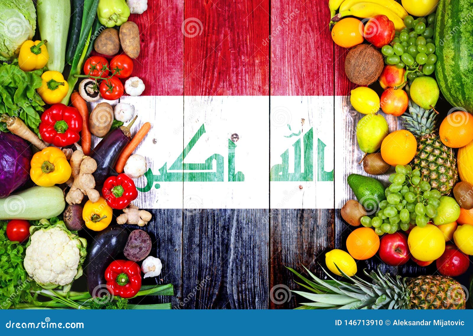 Fresh Fruits and Vegetables from Iraq Stock Photo - Image of import ...