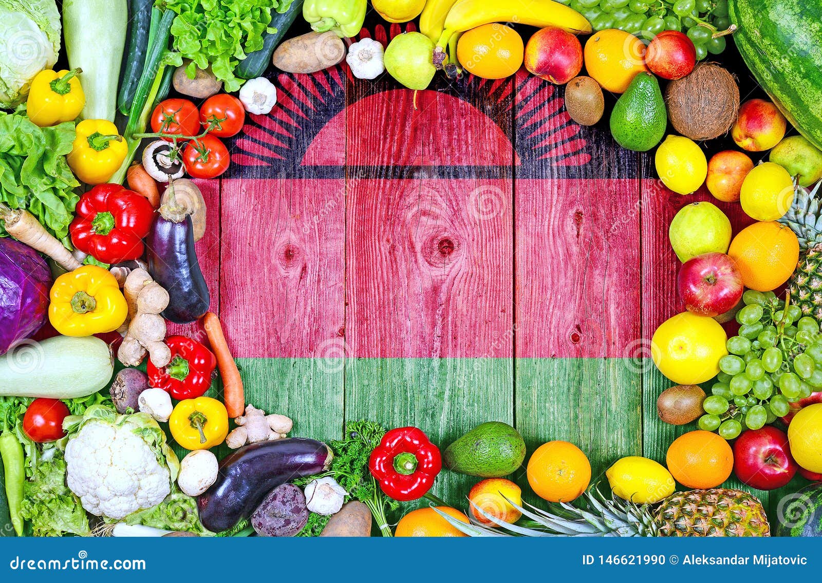 Fresh Fruits and Vegetables from Malawi Stock Photo - Image of food ...