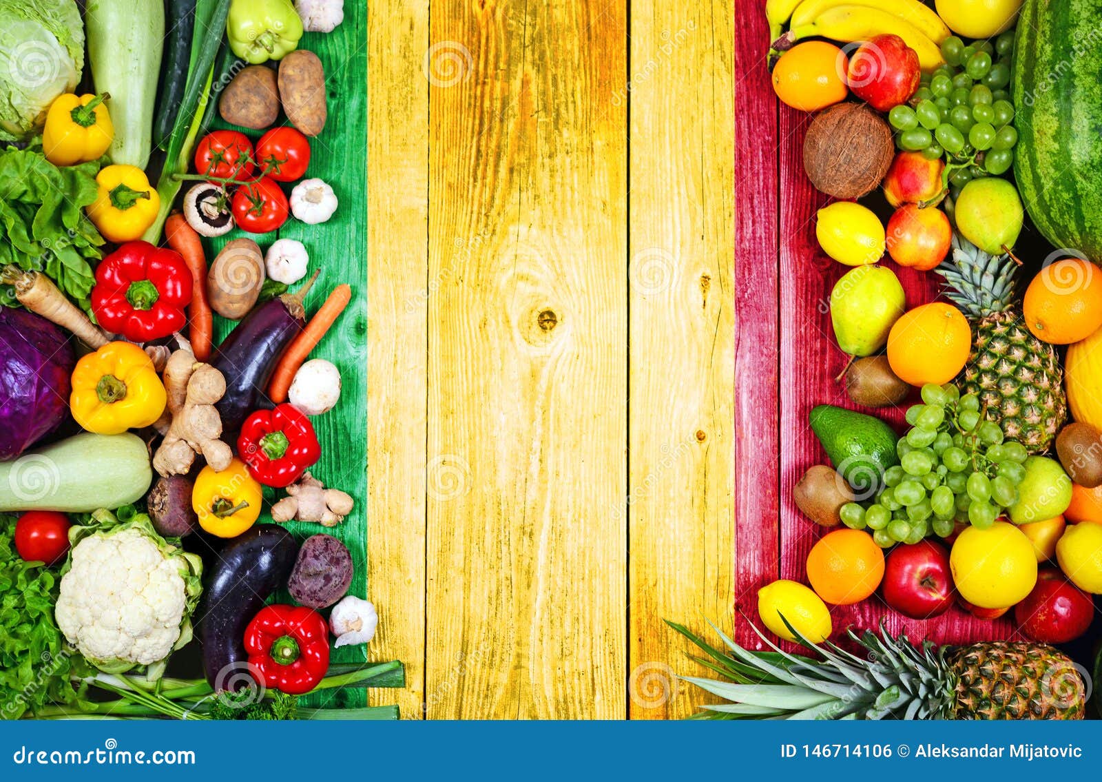 Fresh Fruits and Vegetables from Mali Stock Photo - Image of fresh ...