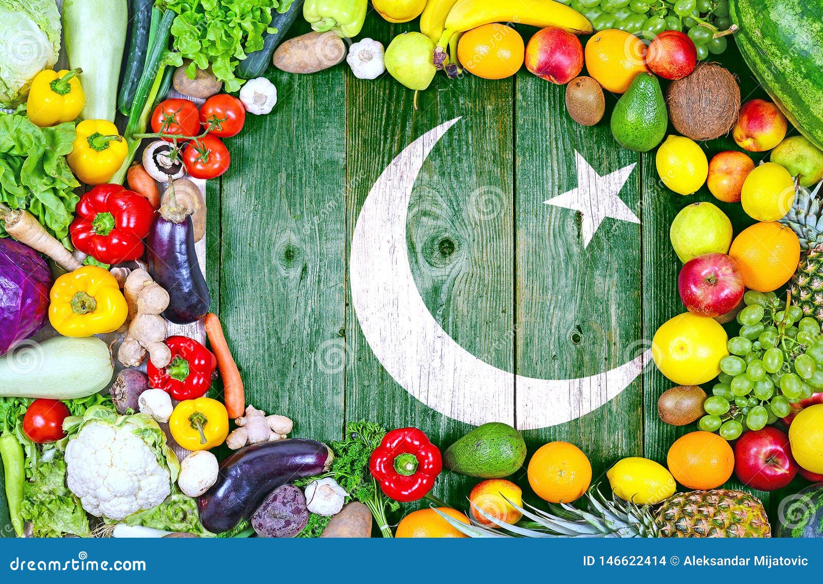 Fresh Fruits and Vegetables from Pakistan Stock Photo - Image of ...