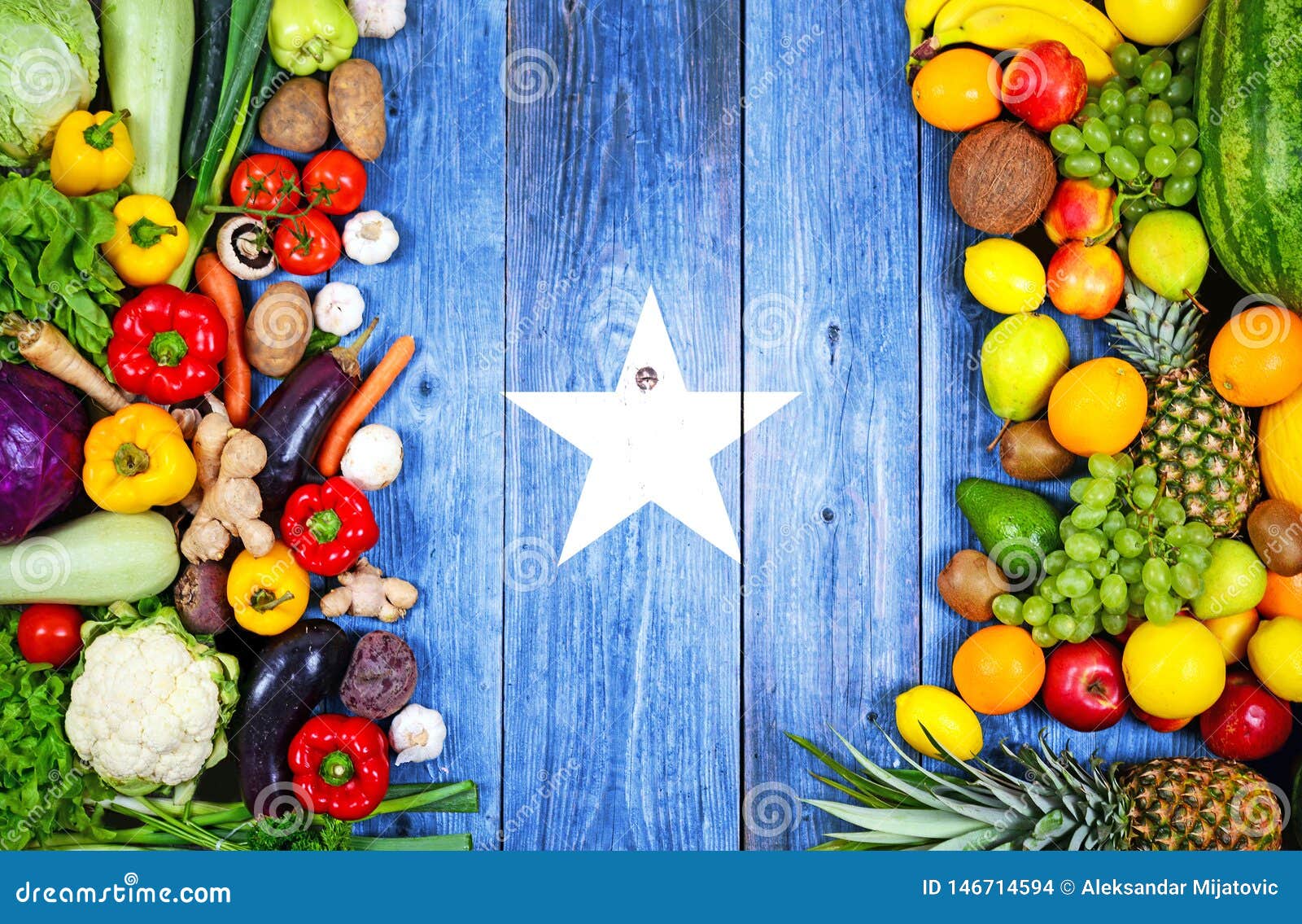 Fresh Fruits and Vegetables from Somalia Stock Photo - Image of ...
