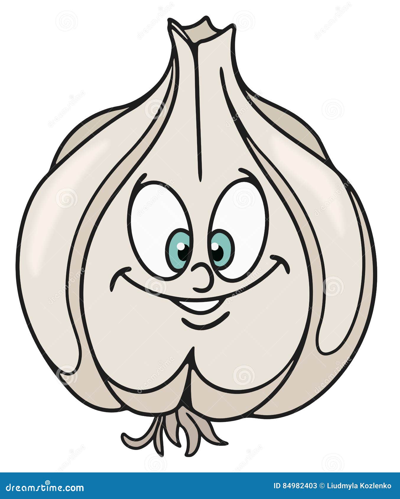 Garlic Cartoon Character Royalty-Free Illustration | CartoonDealer.com ...