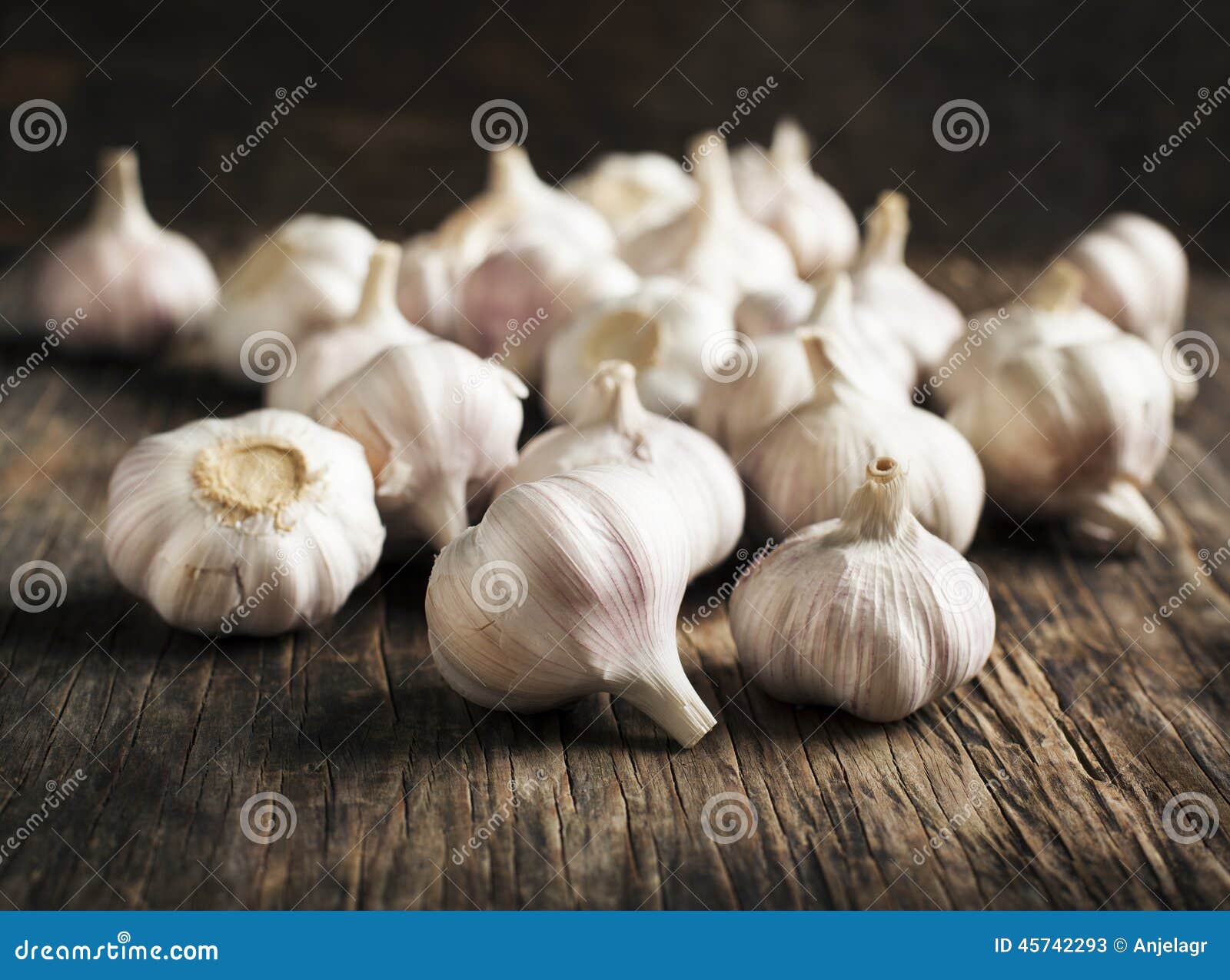 Fresh Garlic. stock image. Image of organic, natural - 45742293