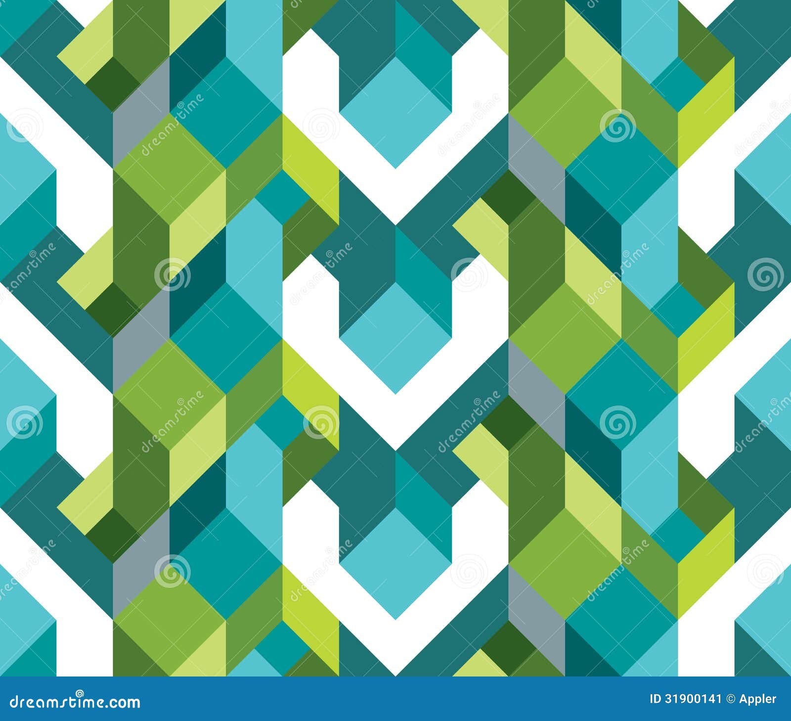 Fresh Geometric Theme of Pattern Stock Illustration - Illustration of ...