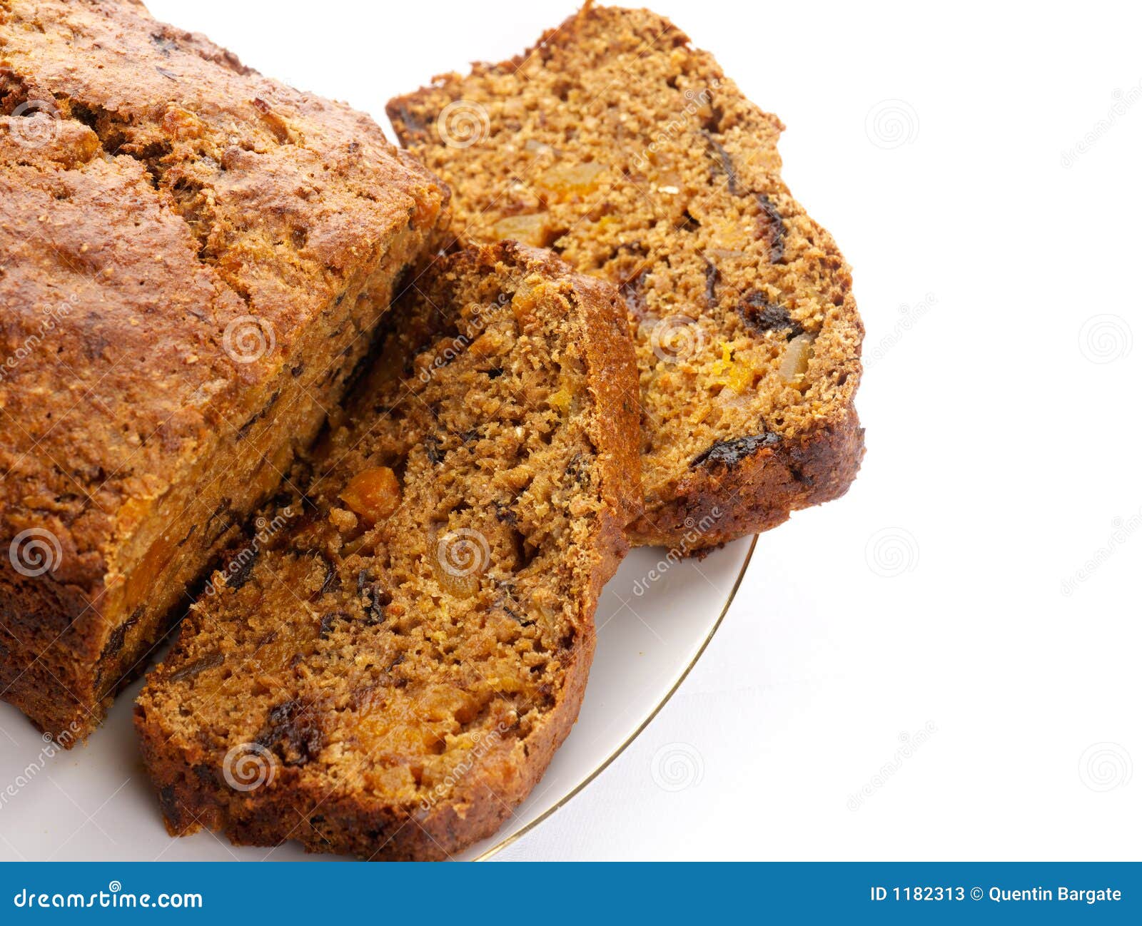 Fresh Ginger and Fruit Bread Stock Image - Image of sweet, delicious ...