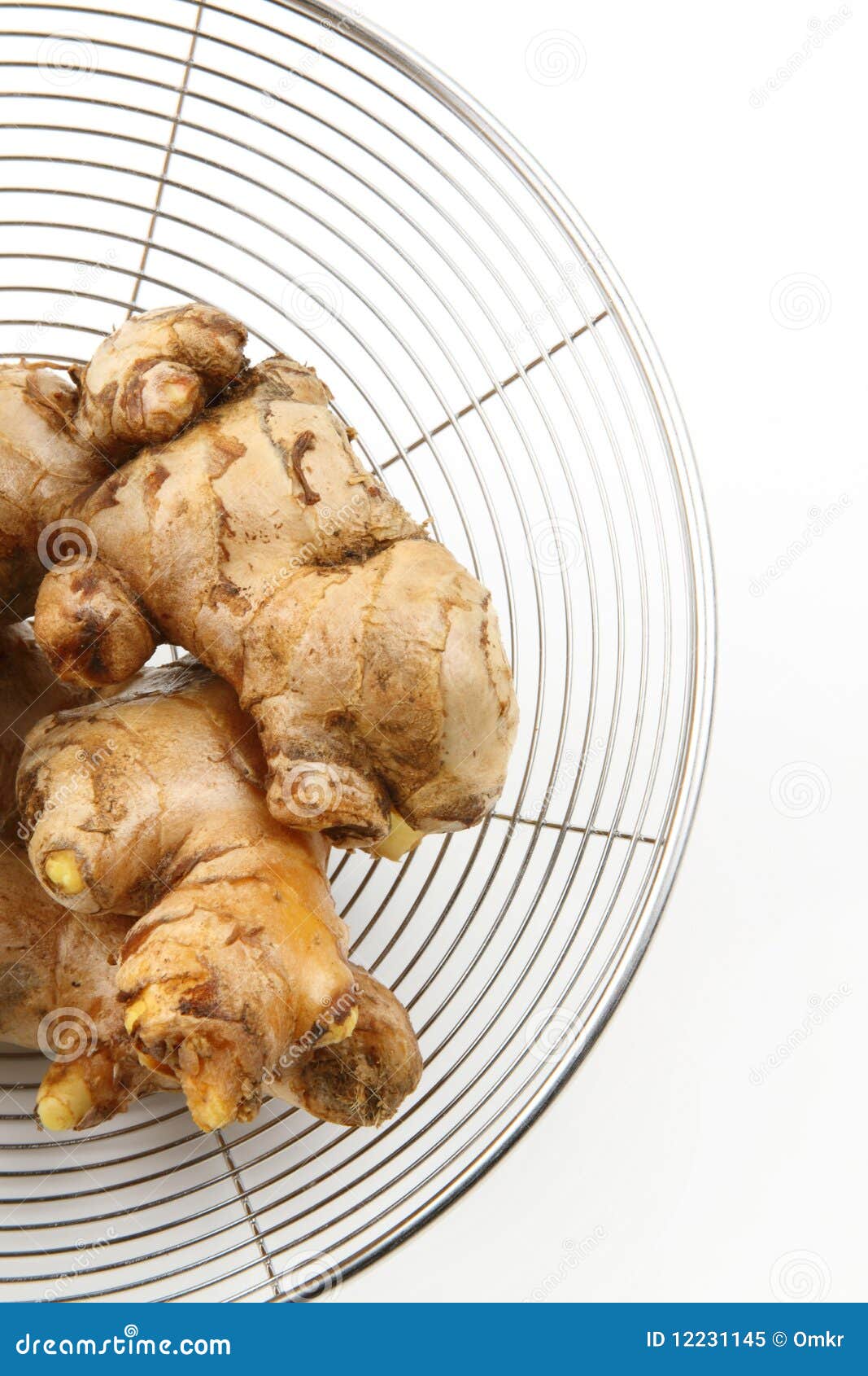 Fresh Ginger on Mesh Background Stock Image - Image of medicinal, ripe ...