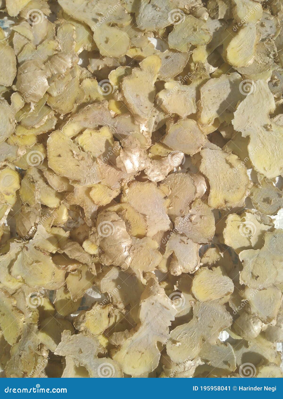 Fresh Ginger Pieces from Top View Stock Image - Image of rhizome, asian ...