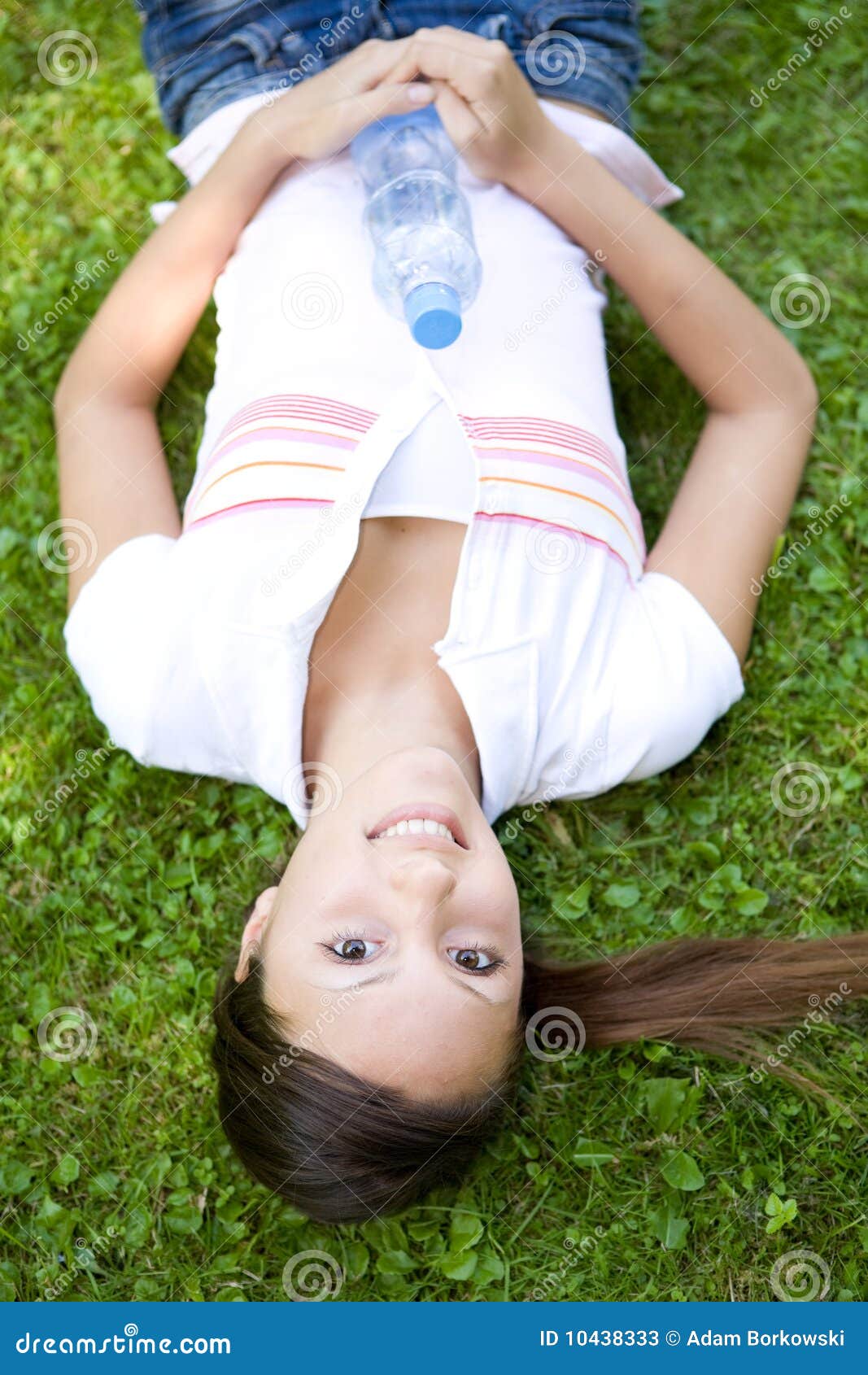 Fresh girl stock image. Image of lips, happiness, human - 10438333