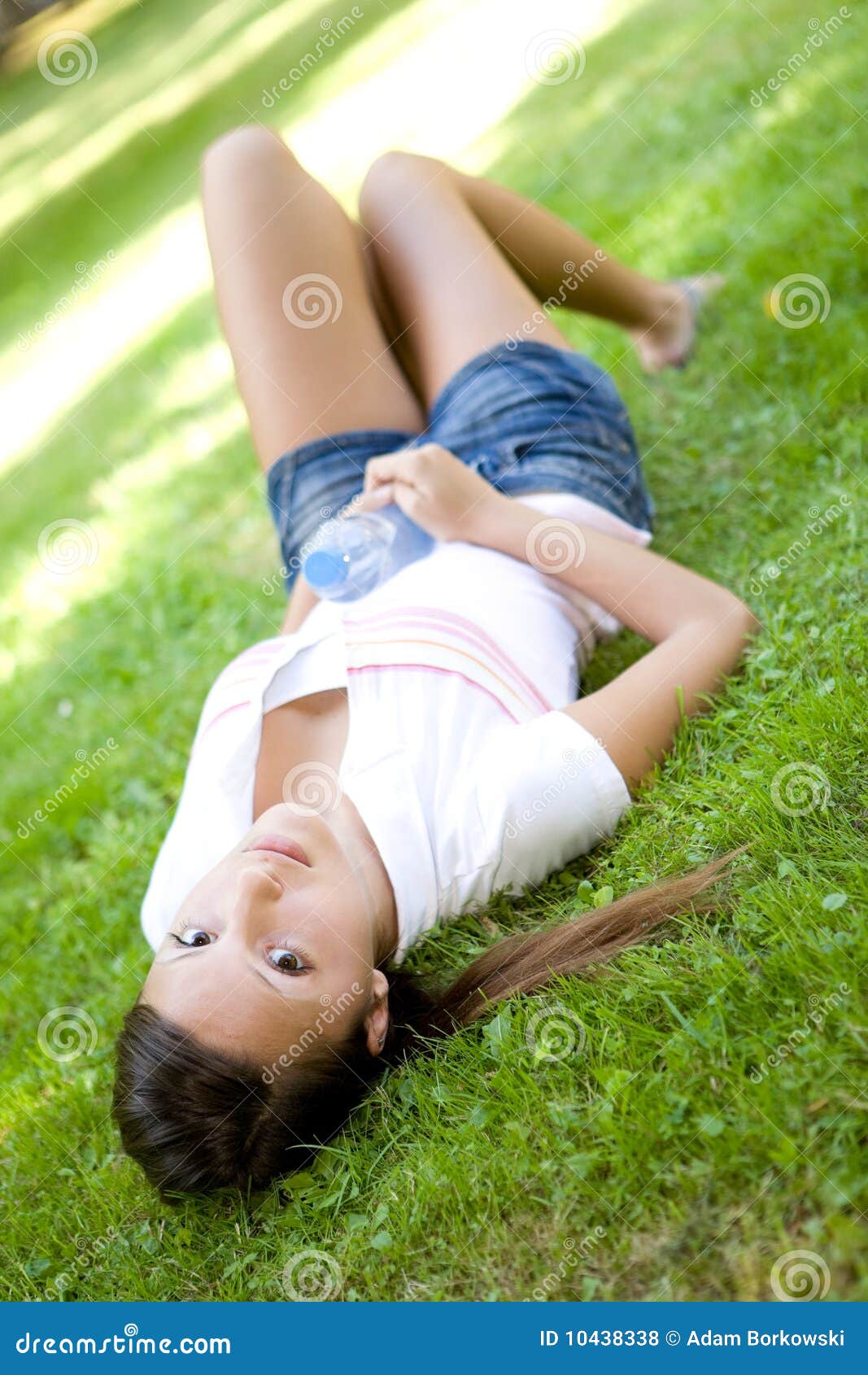 Fresh girl stock photo. Image of drink, happiness, cheerful - 10438338