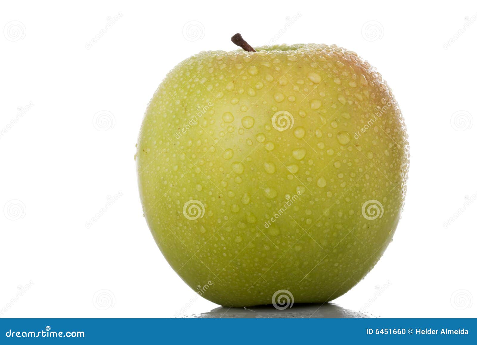 Fresh golden apple stock photo. Image of food, closeup - 6451660