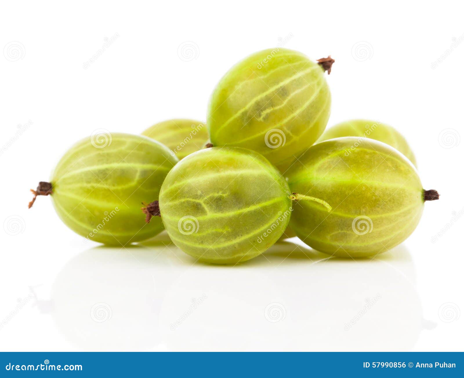 Fresh gooseberry stock photo. Image of closeup, pure - 57990856