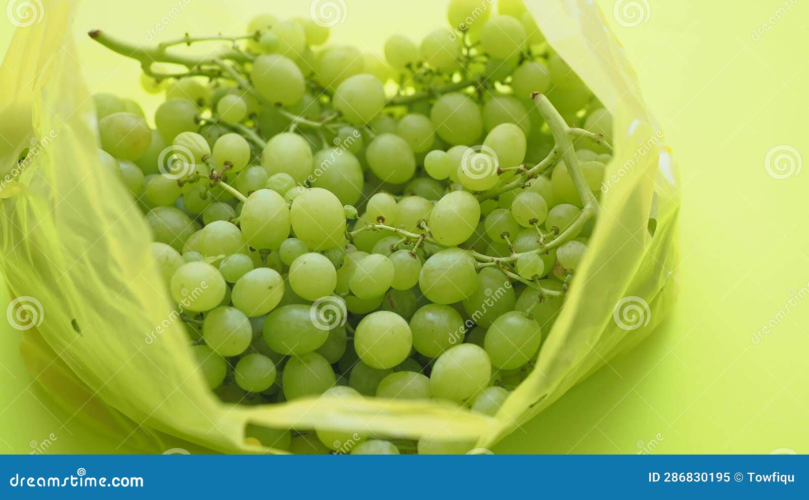 Fresh Grape Fruit in a Plastic Packet Top View Stock Video - Video of ...
