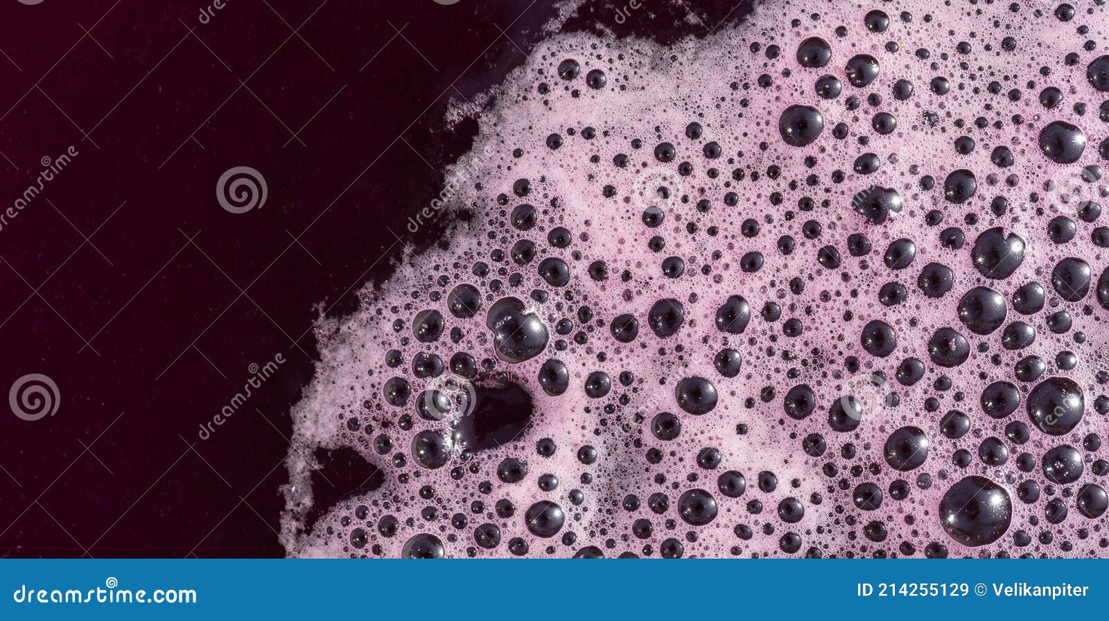 Fresh Grape Juice with Foam. Must Flows and is Collected in a Special ...