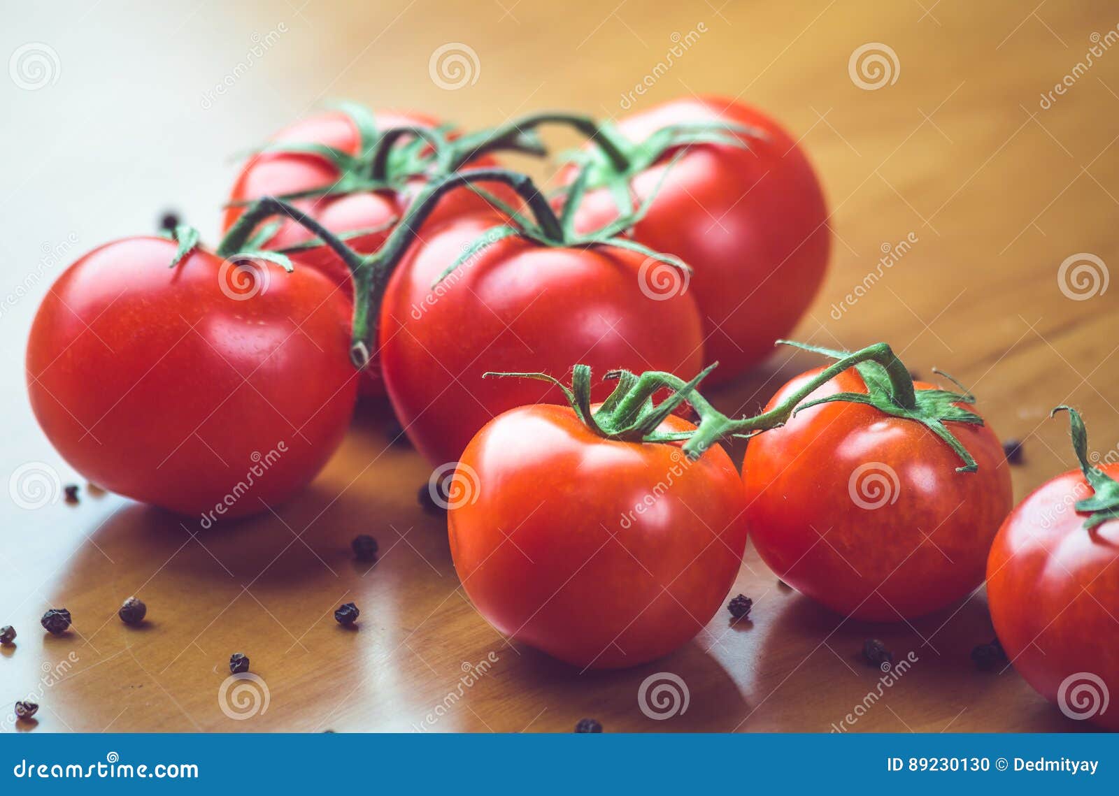 Fresh Grape Tomatoes with Spices for Use As Cooking Ingredients ...