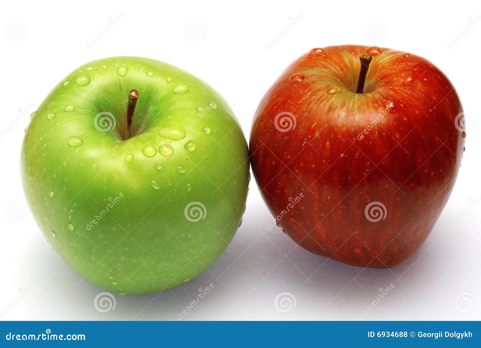 Fresh Green Apple Macro Photo Stock Photo - Image of fresh, apple: 6934688