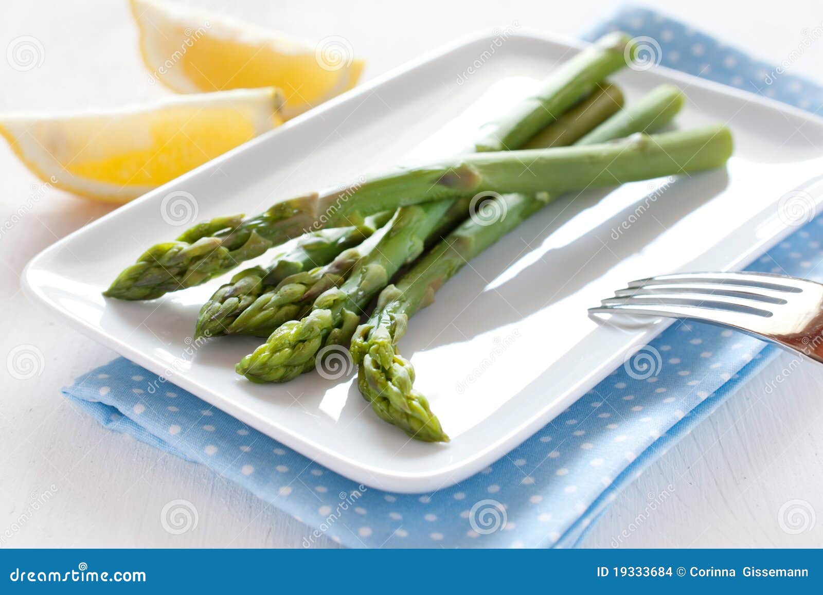 Fresh green asparagus stock photo. Image of cooked, vegetarian - 19333684