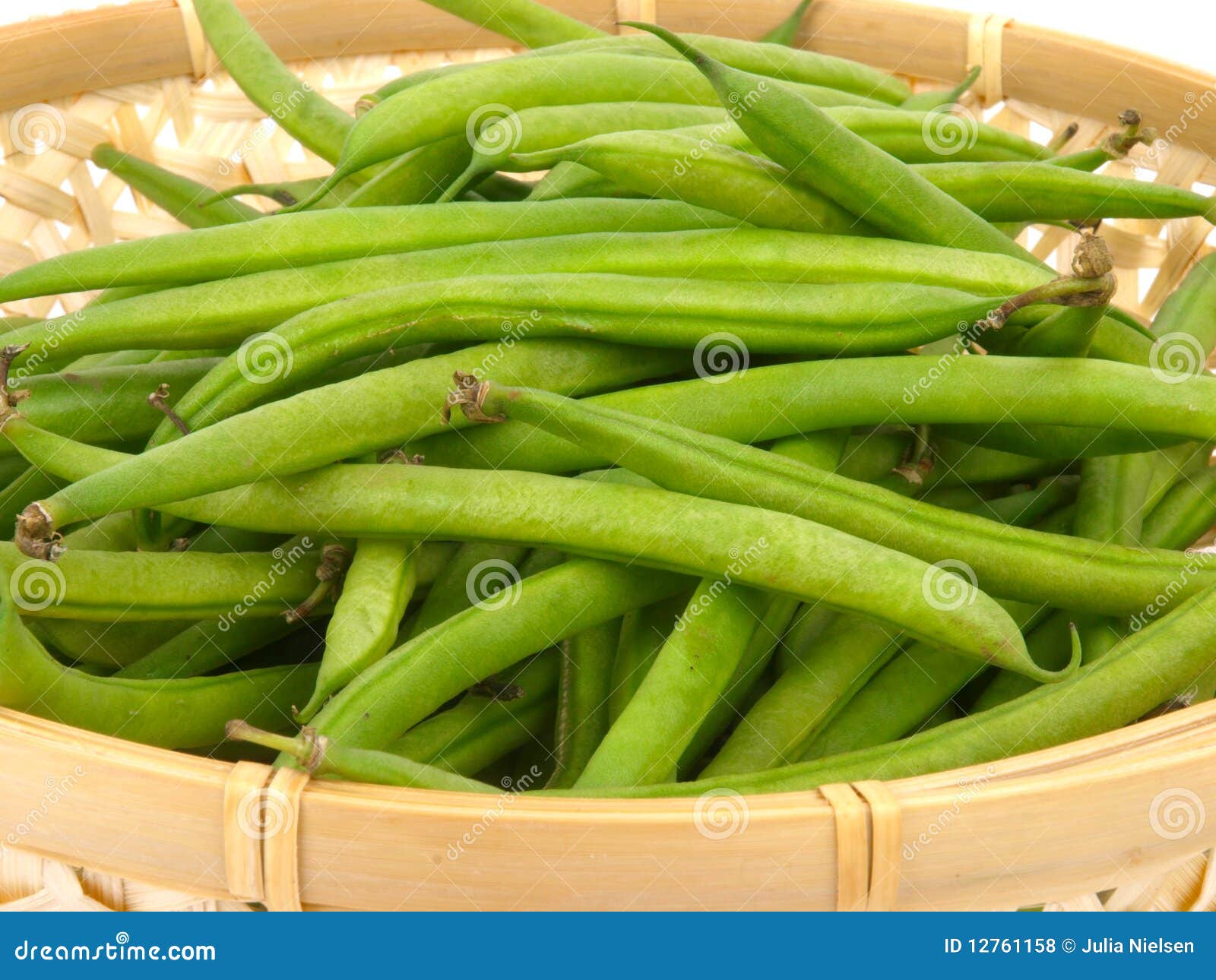 Fresh green beans stock photo. Image of fiber, lunch - 12761158