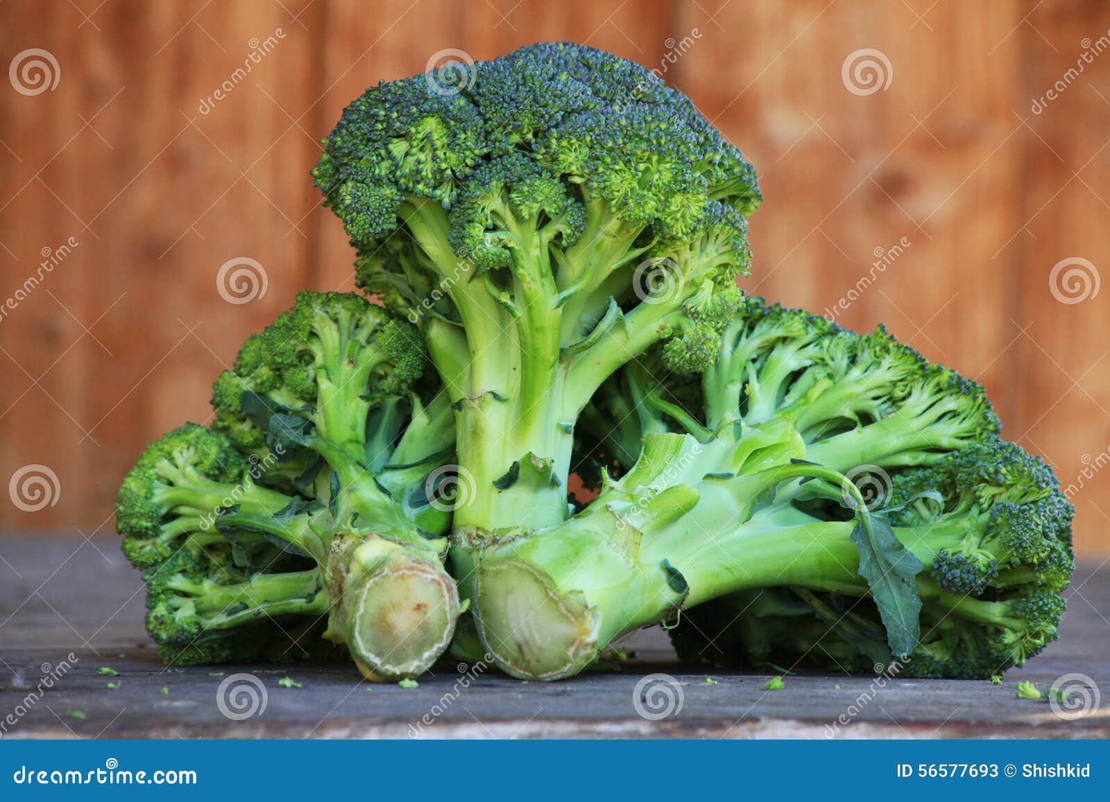 Fresh green broccoli stock image. Image of cauliflower - 56577693