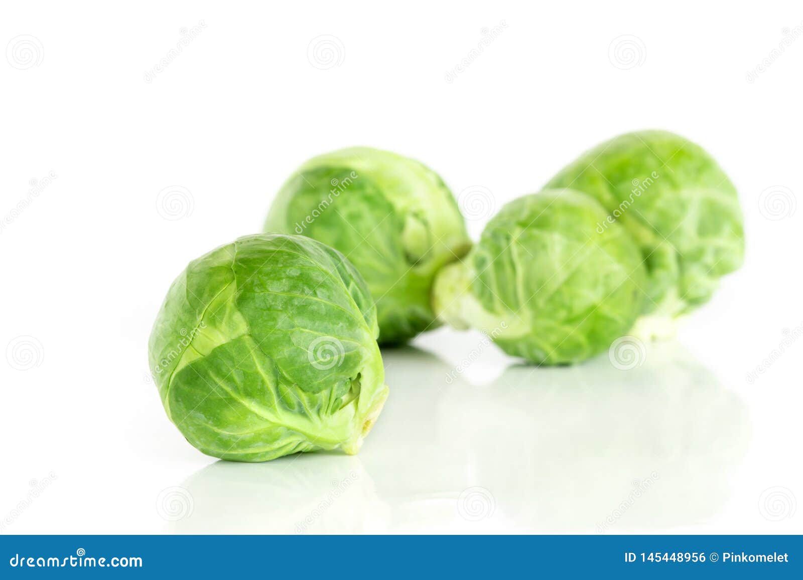 Sprouts Vegetable Organic Product Top View Green Background Royalty ...