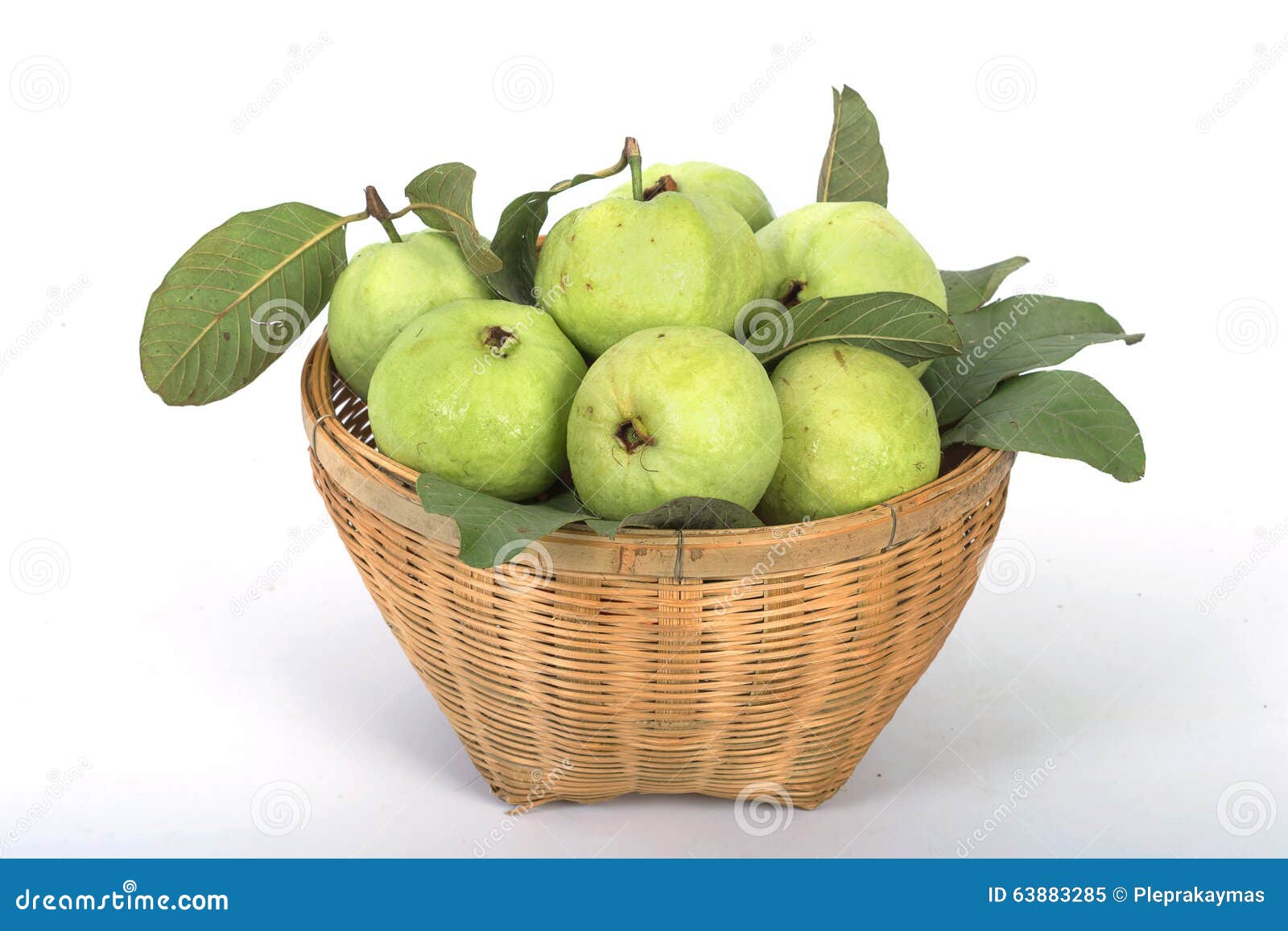 Fresh green guava fruit stock image. Image of exotic - 63883285