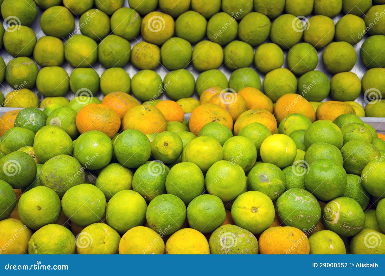 Fresh Green Lemon in Delhi Market Stock Photo - Image of food, sale ...