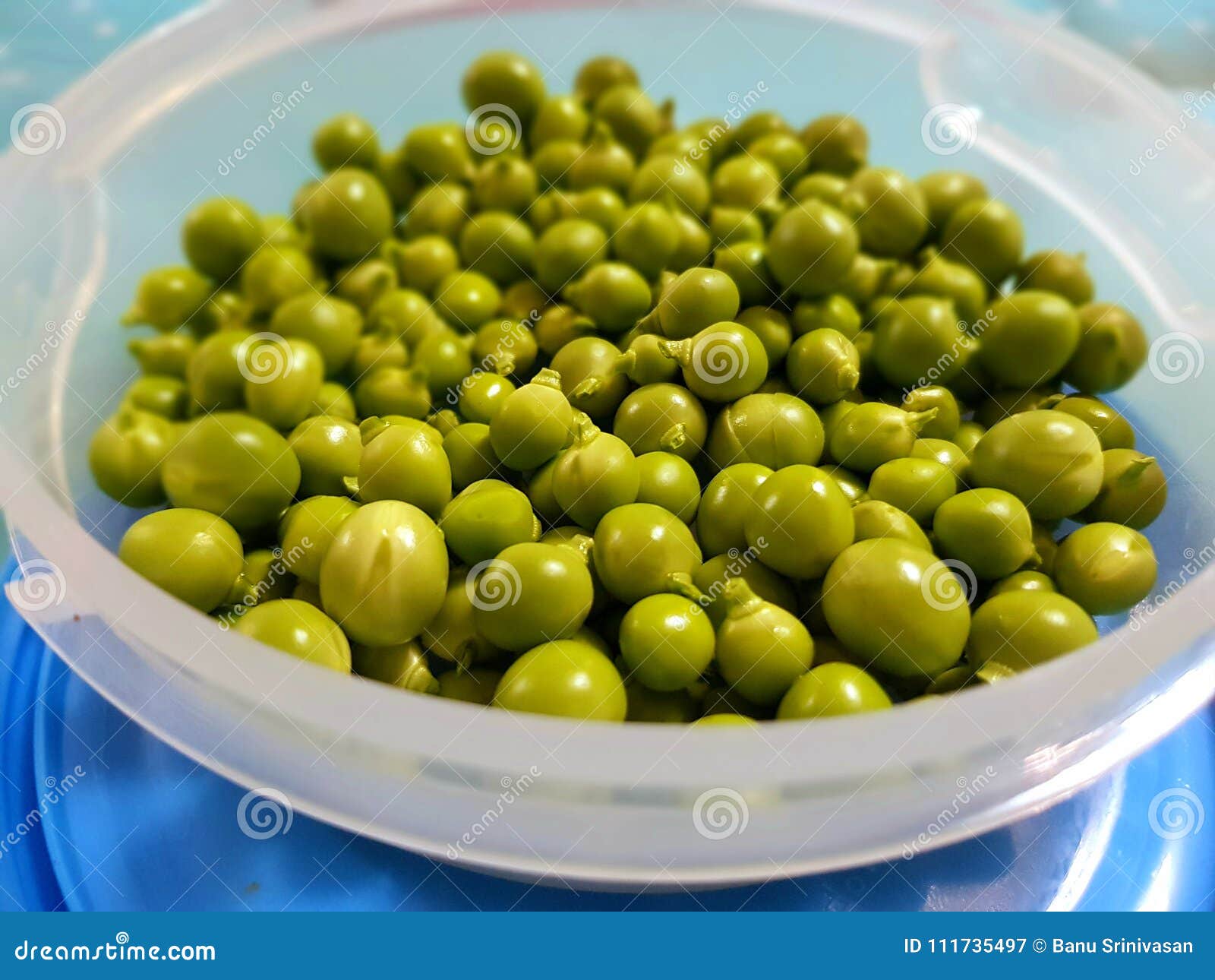 Fresh Green Peas stock image. Image of peas, cooking - 111735497