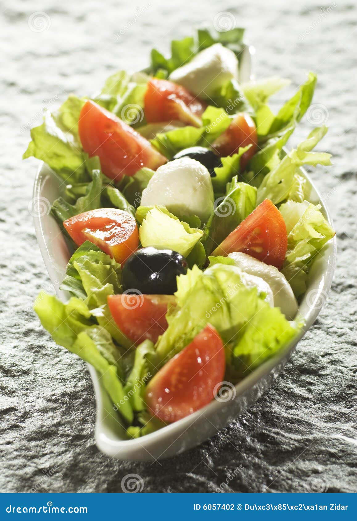 Fresh Green Salad stock photo. Image of natural, closeup - 6057402