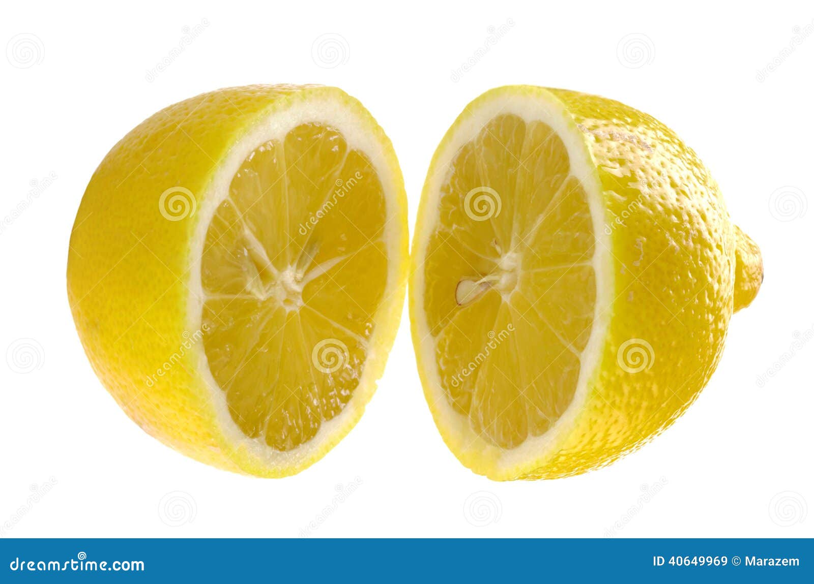 Fresh half lemon stock image. Image of object, healthy - 40649969